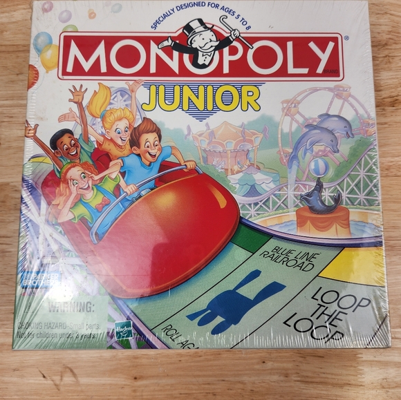 Hasbro | Toys | Hasbro Monopoly Junior Board Game Carnival Ages 5 Super ...